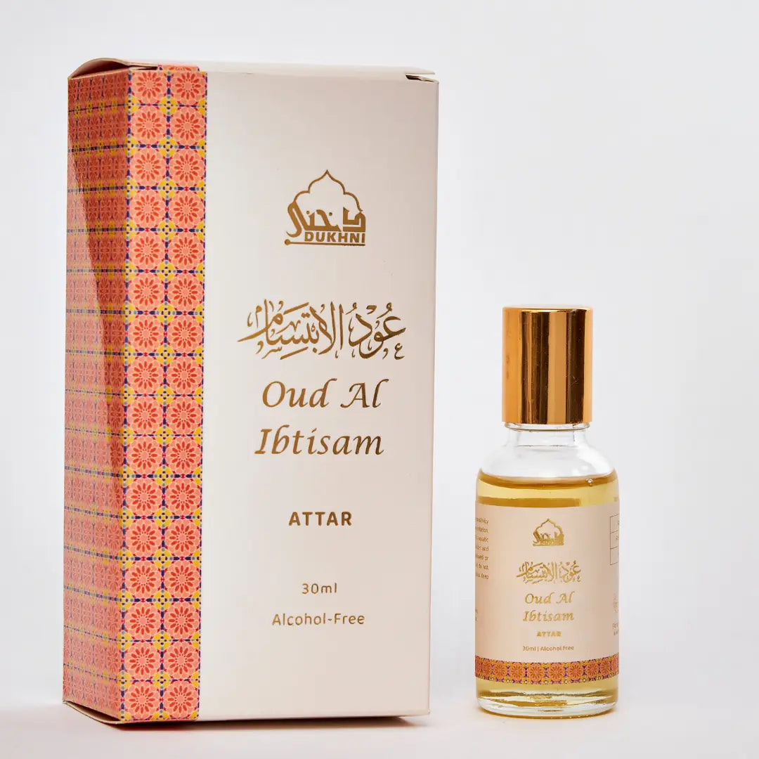 Oud Al Ibtisam Attar Oil 30ml - Luxurious & Alcohol-Free | Dukhni USA – Dukhni - Islamic Scents ...