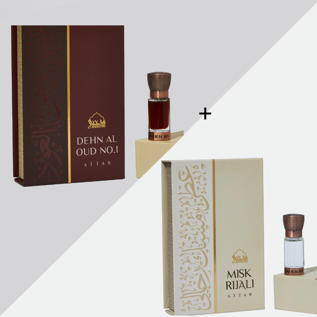 Exquisite Blend of Dehn Al Oud and Misk Rijali Attar Oils l Dukhni USA ...