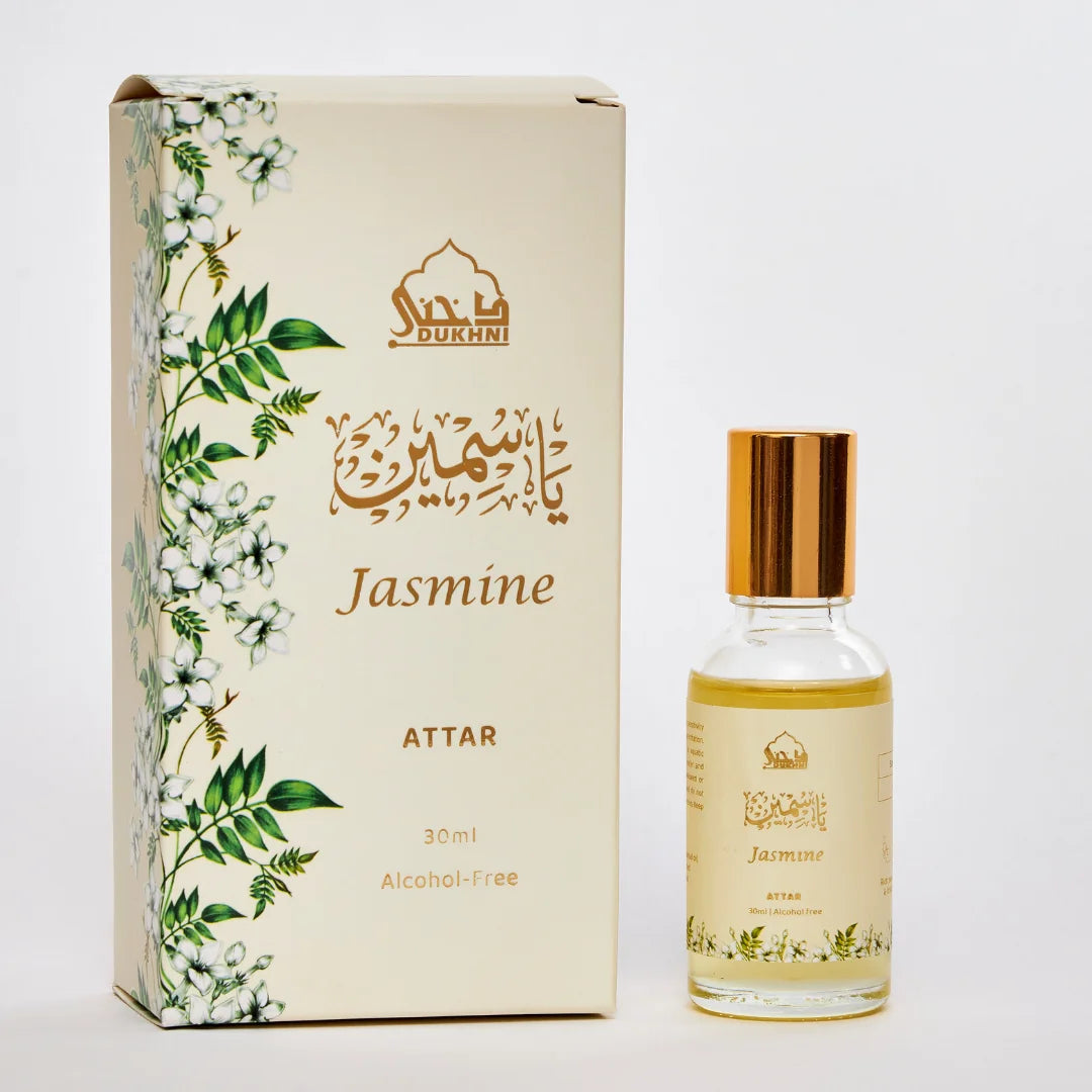 Jasmine Attar Oil 30ml - Luxurious & Alcohol-Free | Dukhni USA – Dukhni ...