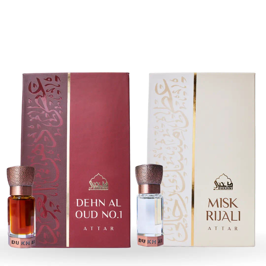 Exquisite Blend of Dehn Al Oud and Misk Rijali Attar Oils l Dukhni USA ...