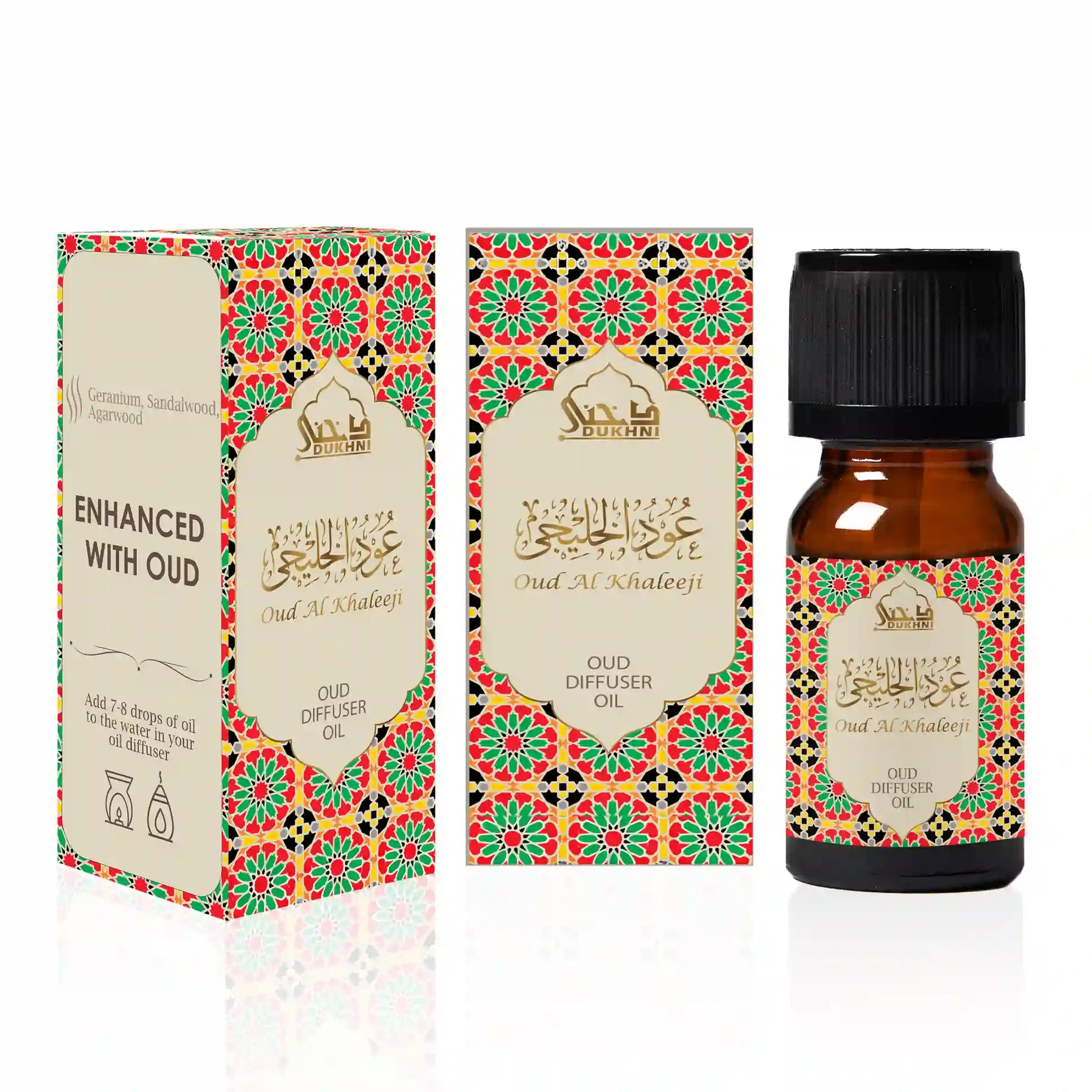 Oud Al Khaleeji Oil Blend | 3 x 10ml Arabic Oil for Diffuser & Humidif ...